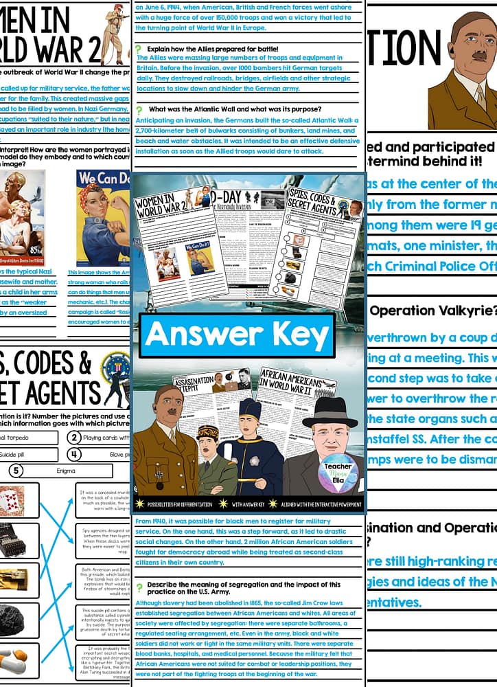 Free Modern World History Curriculum: World War 2 Lesson Plans, Ideas ...