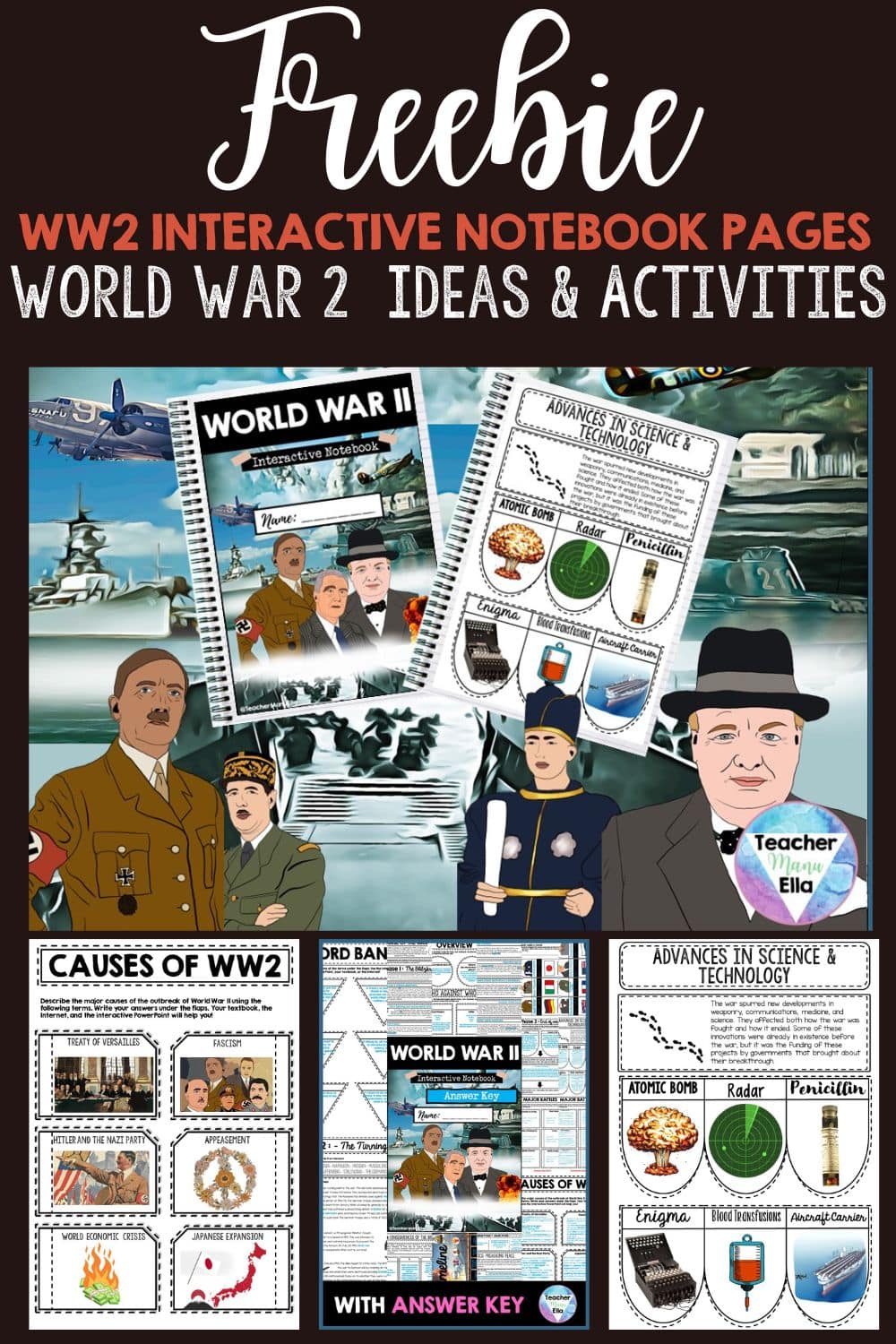 World War 2 Lesson Plans: Unlock the Power of Interactive Notebooks and ...